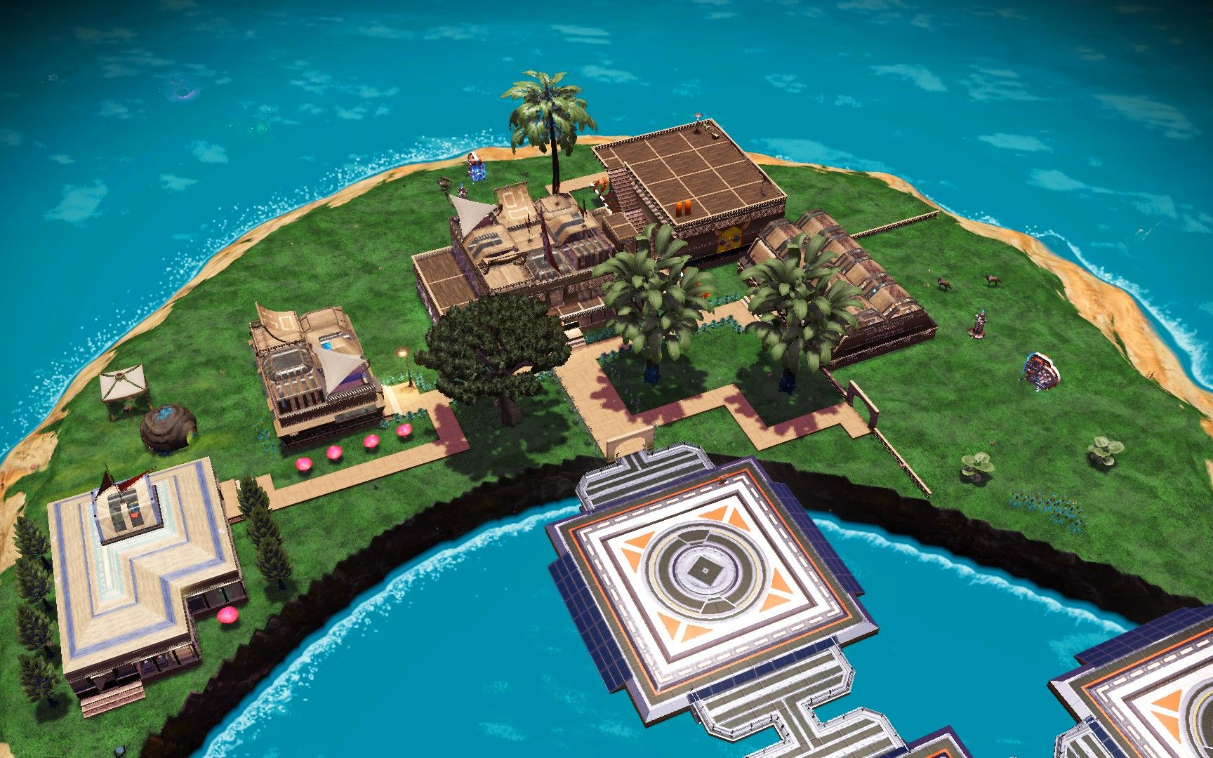 无人深空我的新基地-月光林地