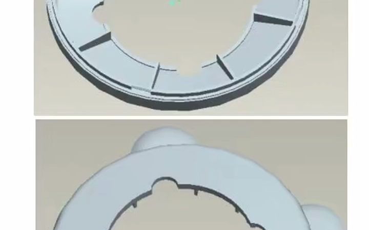 电蚊香器下盖注塑模具设计#学生设计用素材成品参考资料
