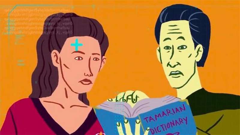 不同语言可以翻译 那么人类和机器如何交流呢?