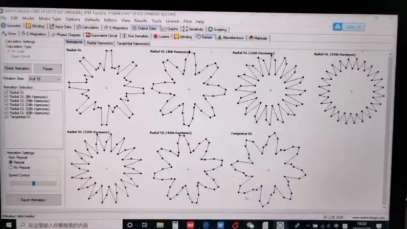 电机的电磁力振动规律 可是没那么简单