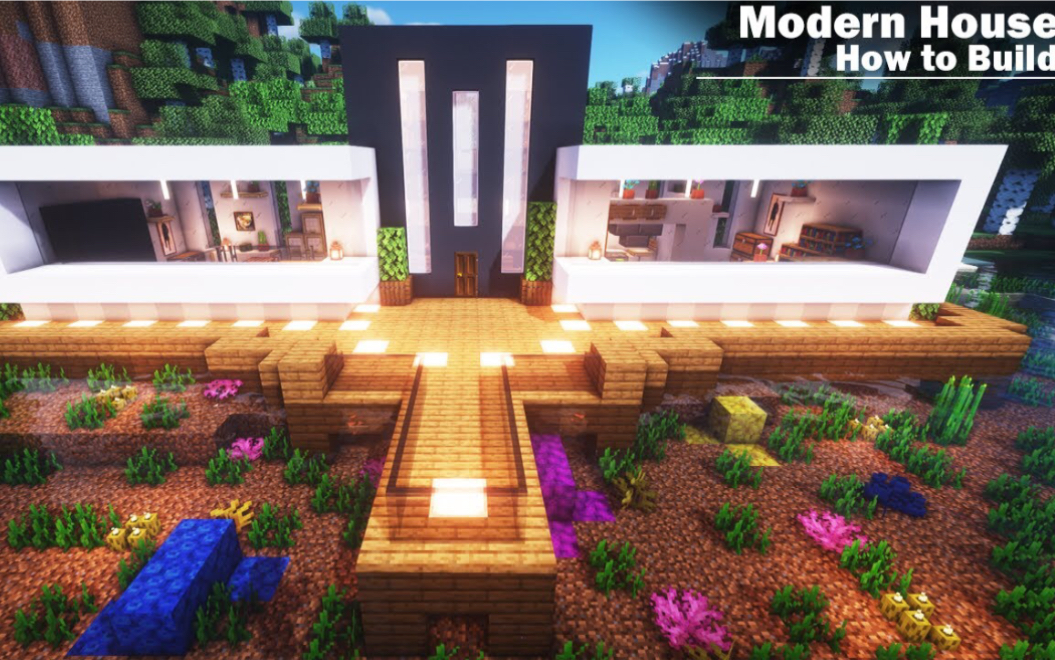 我的世界—现代风格住宅