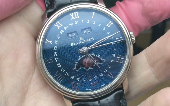 宝珀月相6654维修保养过程记录