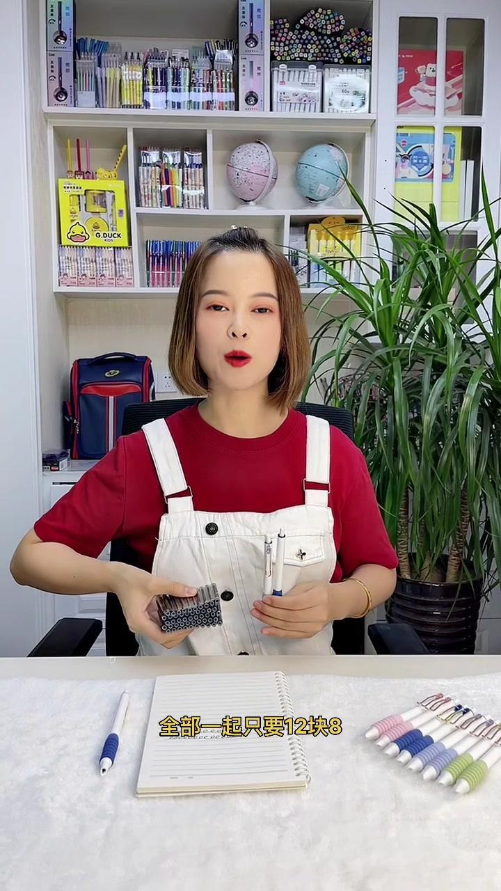 这款按动钢笔好看又方便,家里有学生的一定要来两支