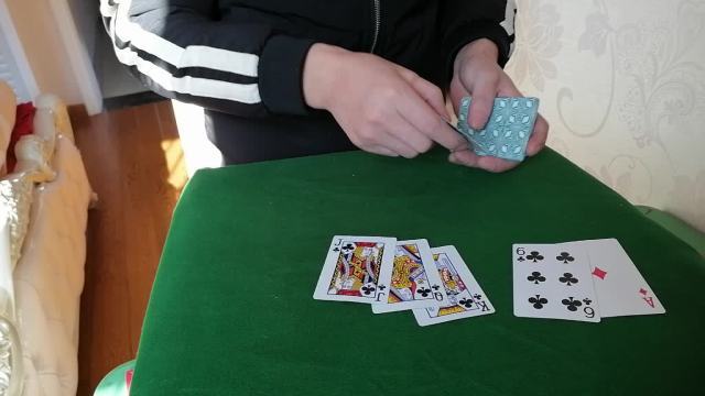 扑克高手弹洗控牌技巧,扑克入门基本功练习,基础洗牌...