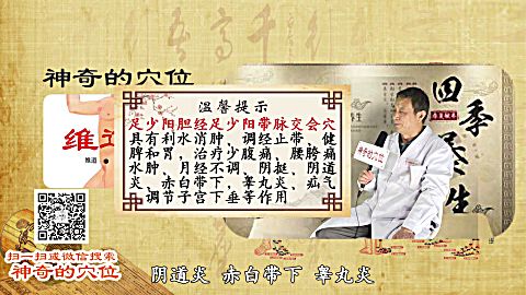 神奇的穴位之维道穴: 胆经要穴, 多按按健脾养胃, 调经止血