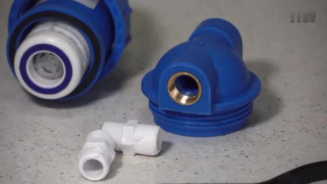 安之星前置净水器安装视频