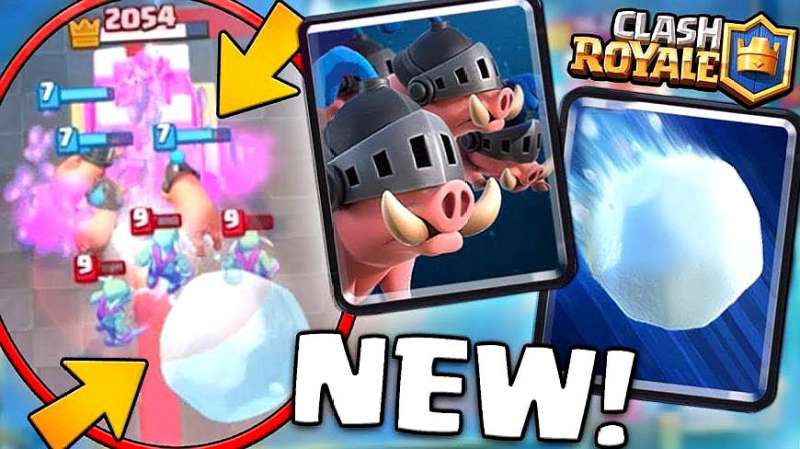 皇室战争卡组推荐——所有新卡凑一起的卡组竟然意外的强