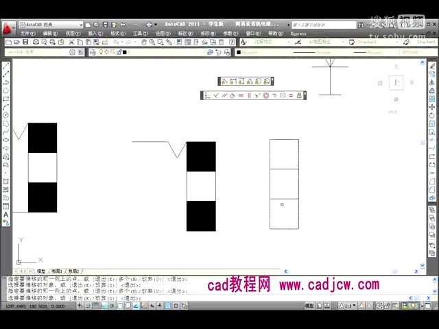 CAD2011电气设计视频教程(100集)简易录音机电路图绘制