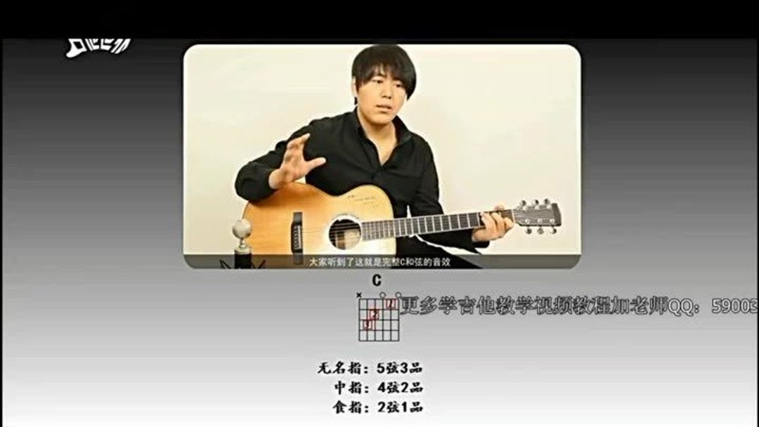 吉他入门指法_民谣吉他基础教程