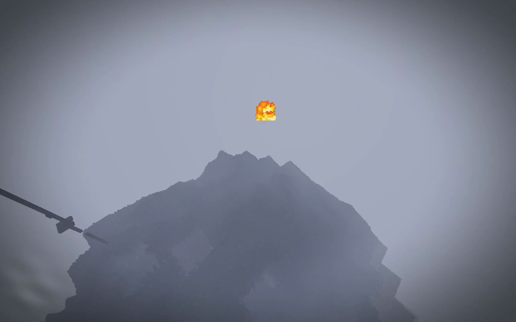 原版MC中的核弹效果演示