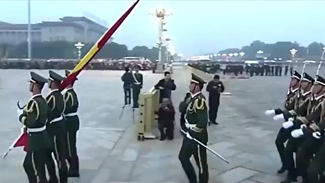 太壮观了!天安门广场升旗仪式完整版!