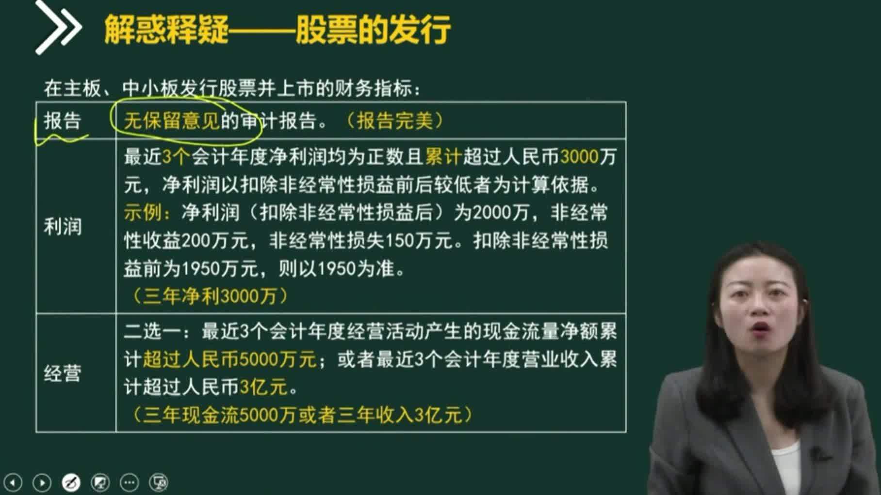 注会:主板、中小板发行股票并上市的财务指标是怎样...