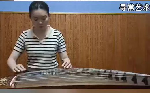 古筝《气息肢体语言与表情管理》课程学员回课作业