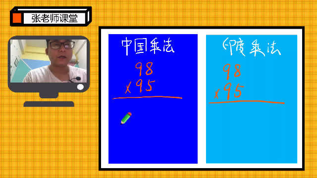 中国乘法VS印度乘法,哪种方法你觉得更加快呢…