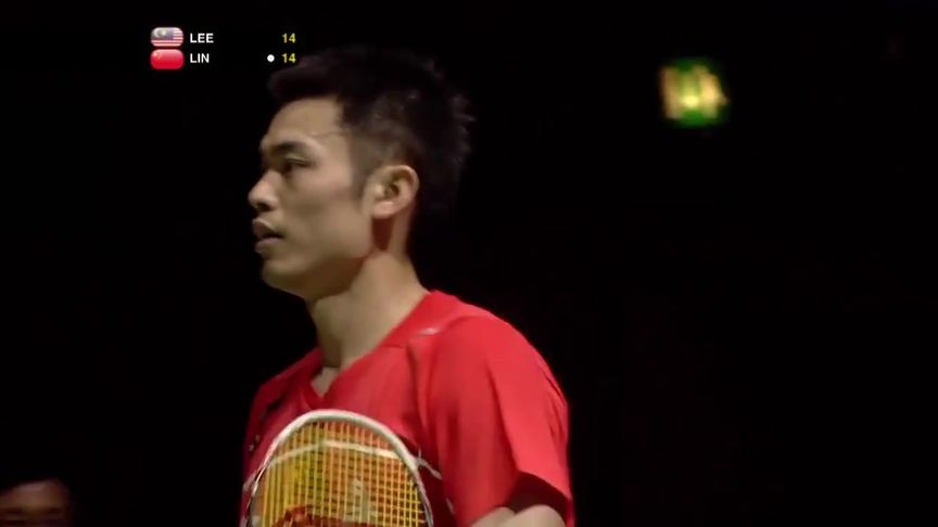 李宗伟VS林丹,当羽毛球比赛加上特效后