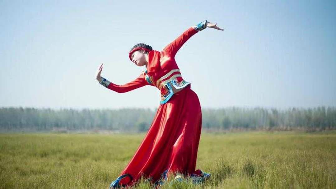 蒙古舞《鸿雁》民族舞独舞,这是我看过最养眼的一版,草原的味道