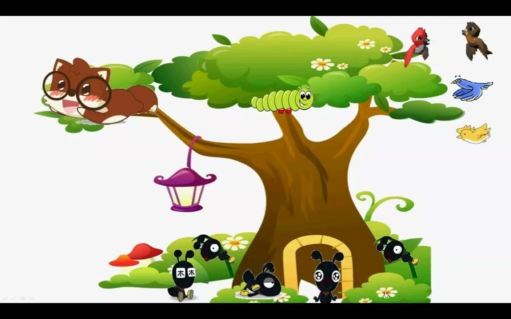 幼儿园中班语言优秀活动《玩树》