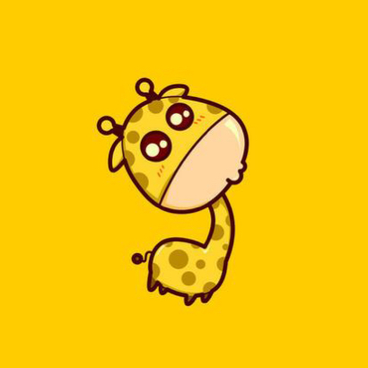 会画画的长颈鹿 