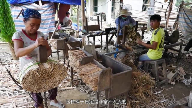 一次性筷子是怎么生产的?看完你还敢用吗?