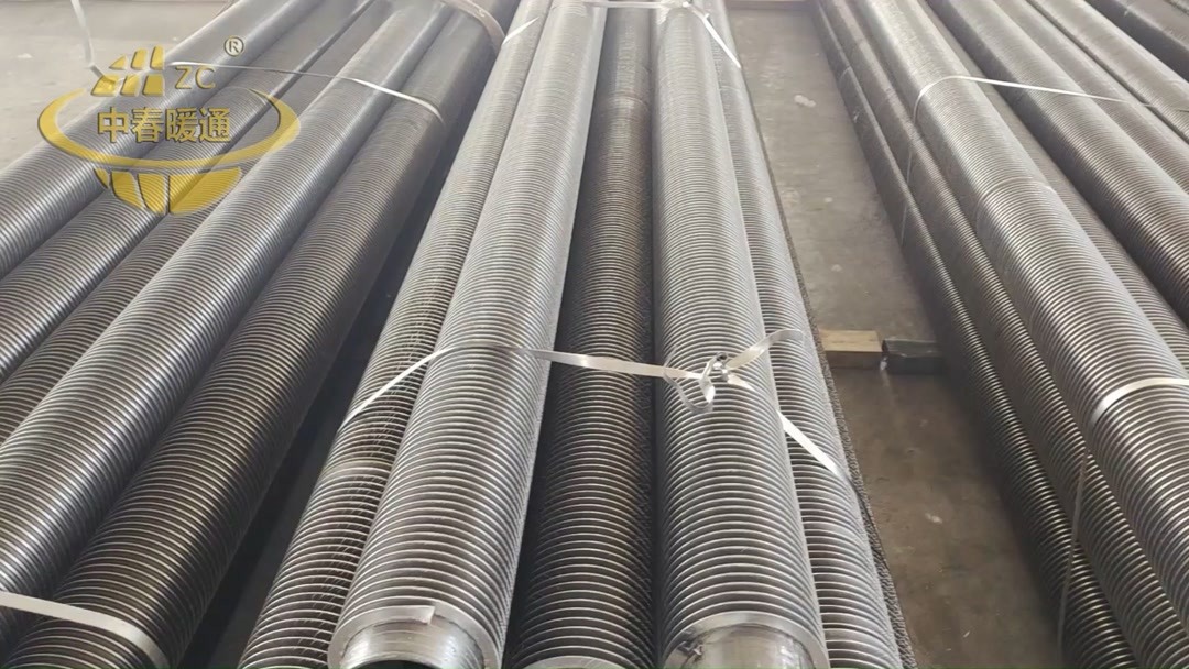 钢铝工业翅片管散热器 翅片式换热器 烘干型散热片