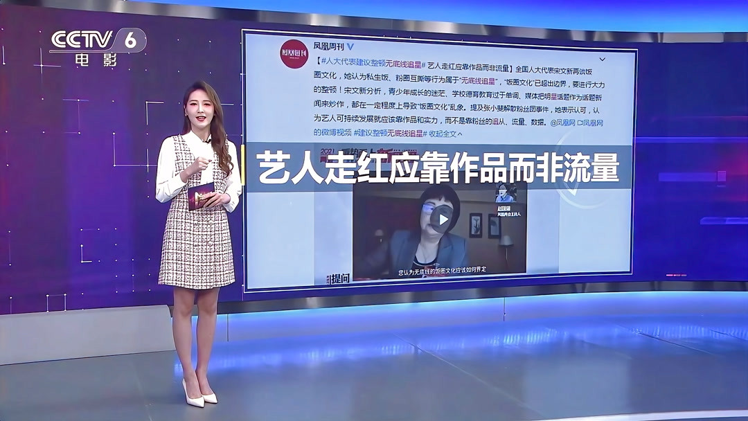 人大代表谈饭圈“无底线追星”