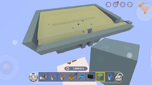 迷你世界:创造模式第一期(下)简易版刷石机。你学会了吗?