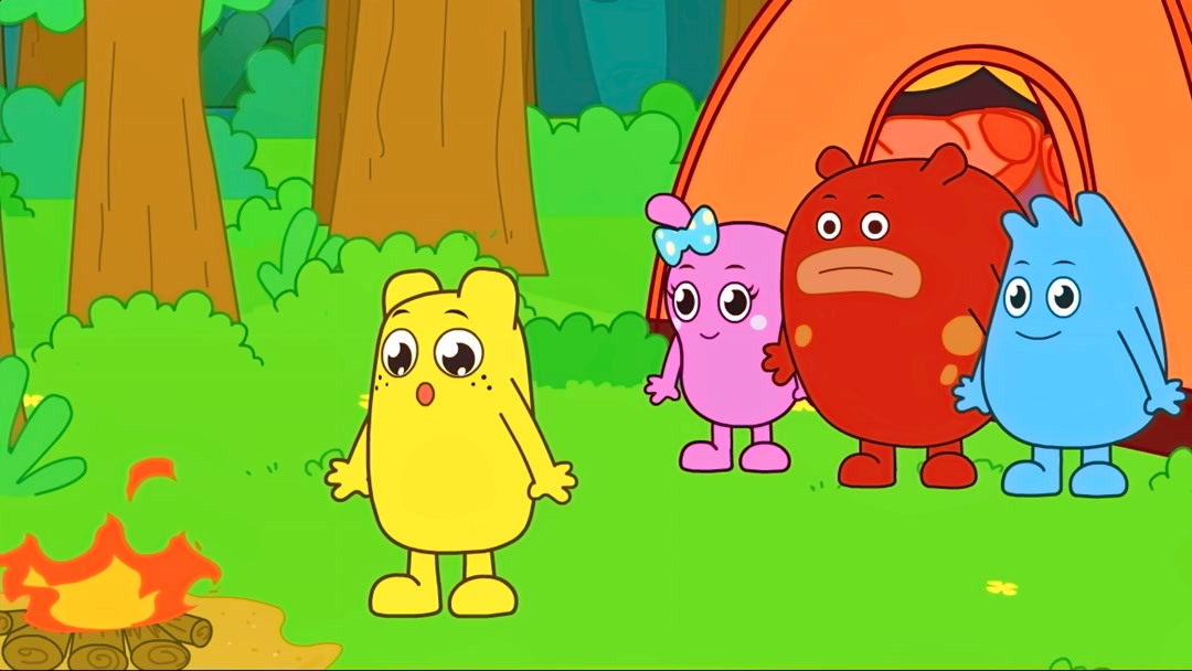 咕力咕力:不灭的火种,宝宝安全认知动画,外出时要注意用火安全