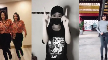 小姐姐表演手势舞,手指灵活,超温柔