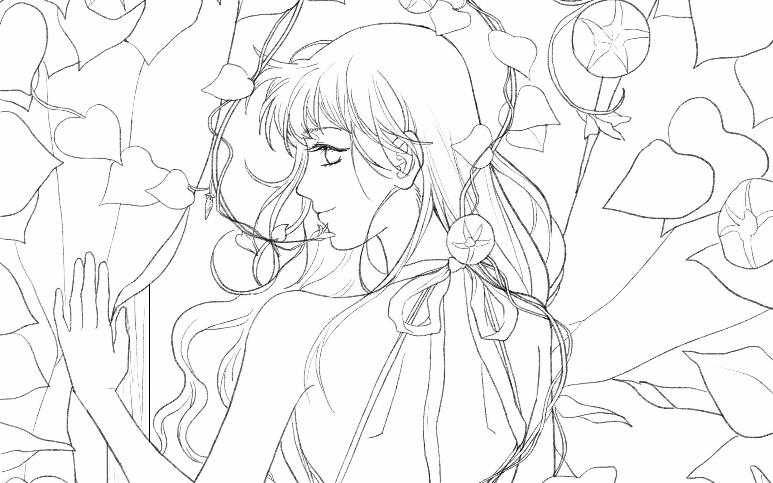 【板绘 Photoshop】如何获得一个干净好看的线稿