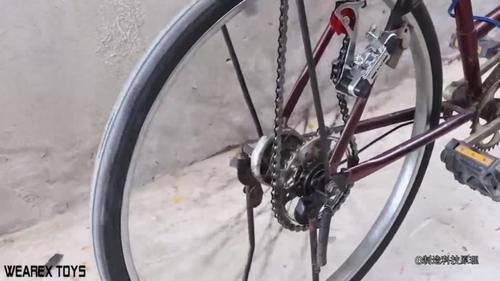 使用直流电机和摩托车链条制作电动自行车