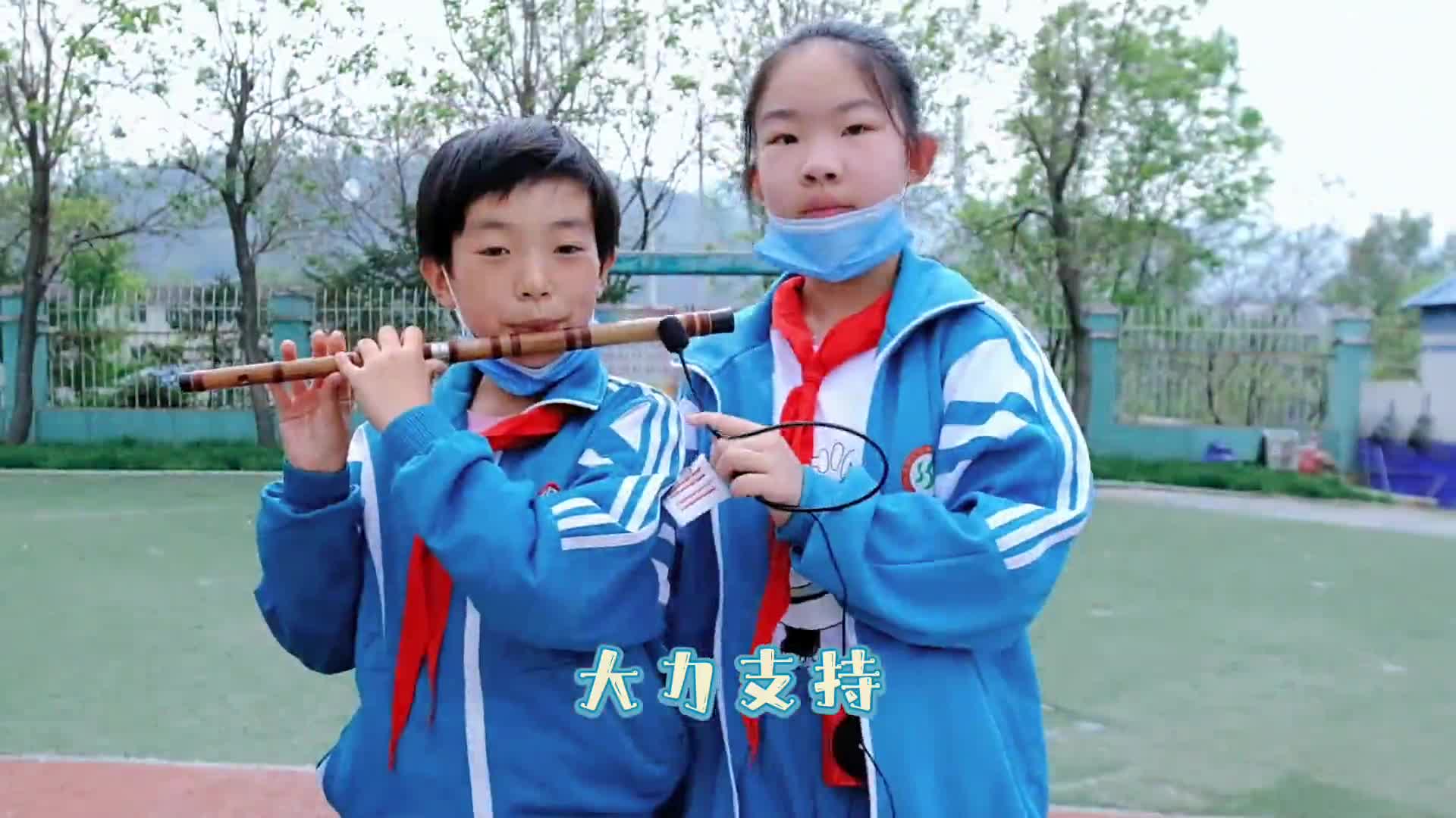传递绿书签 护苗在行动