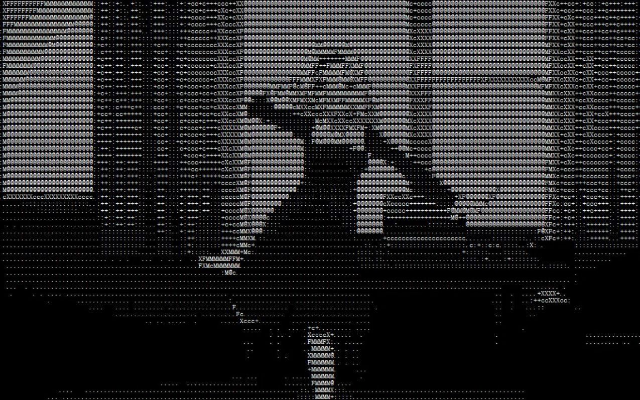 当你的书记变成一堆字符,你还喜欢她吗【python字符画】