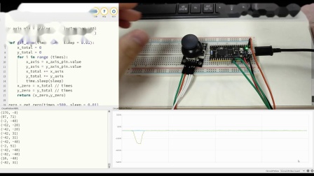Banana Pi 开源硬件开发板BPI-PicoW-S3 使用双轴摇杆[CircuitPython]