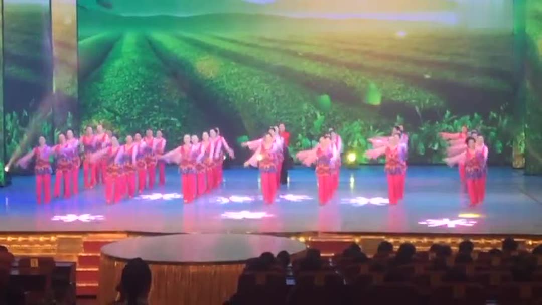 高安乡村广场舞 《采茶歌舞迎宾客》 表演
