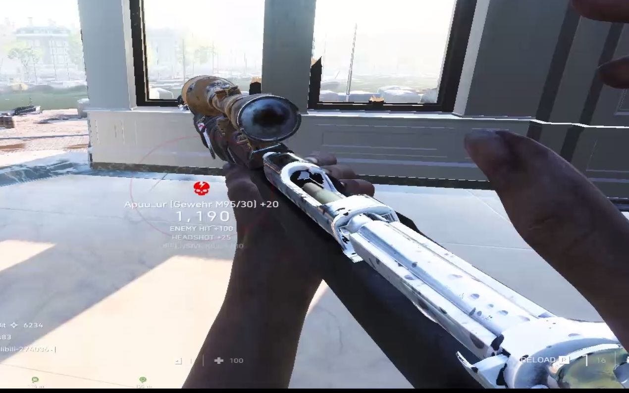 【战地5】队友会庆幸 有我这样的狙击手在