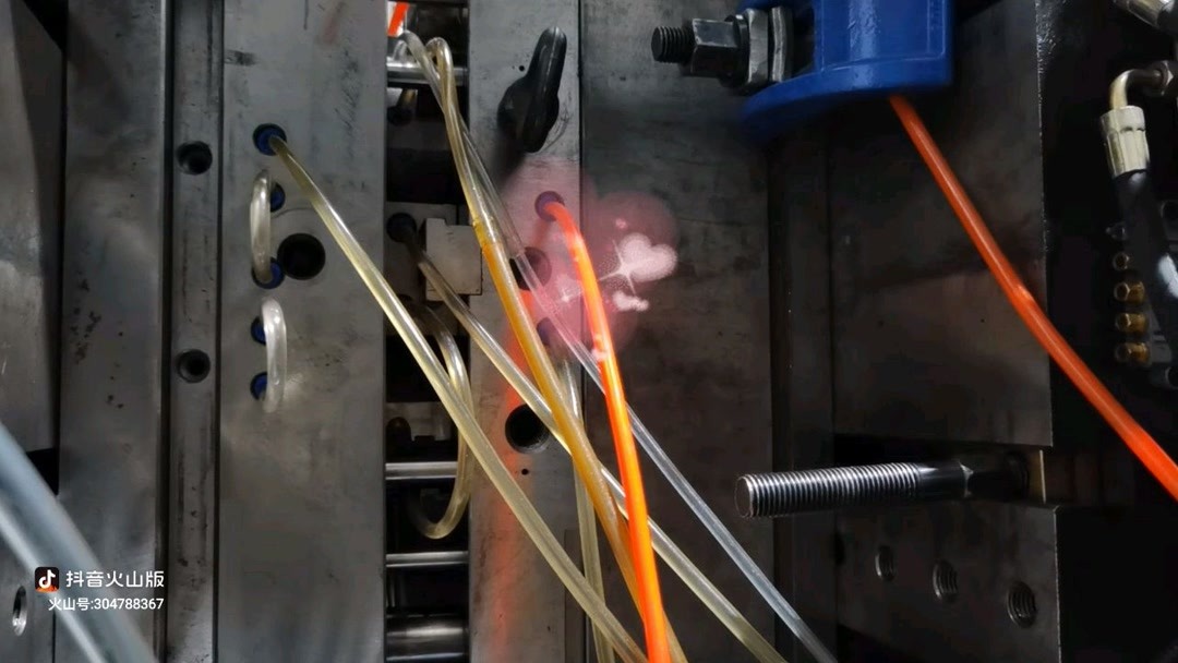 注塑风叶模具 abs塑料风轮模具生产视频