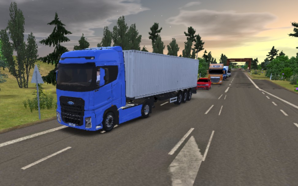 终极卡车模拟器:开着一辆满载有毒化学品的福特重卡从哈尔滨开往...