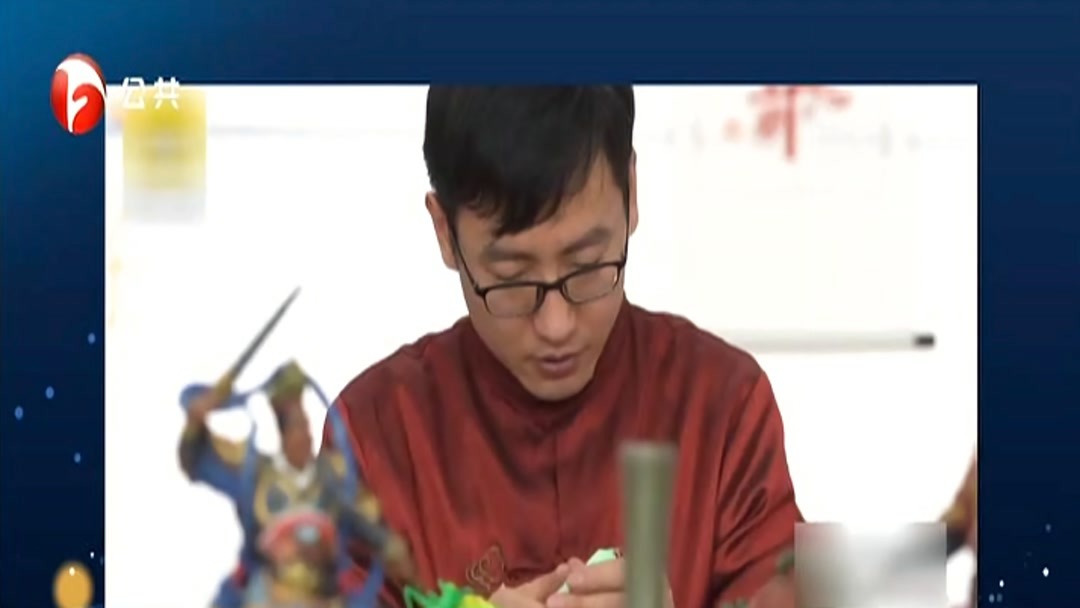 80后卡通面塑传承人 手可捏万物