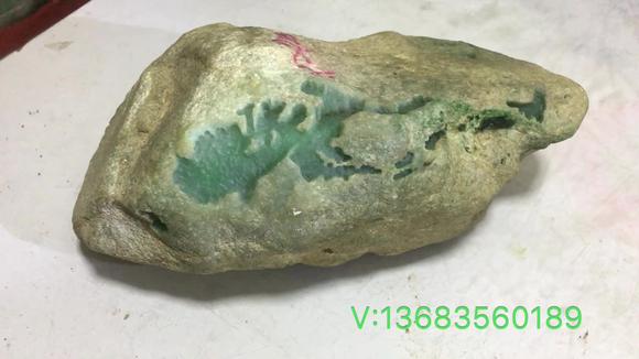 翡翠原石竟然能这样开?北京翡翠原石赌石视频