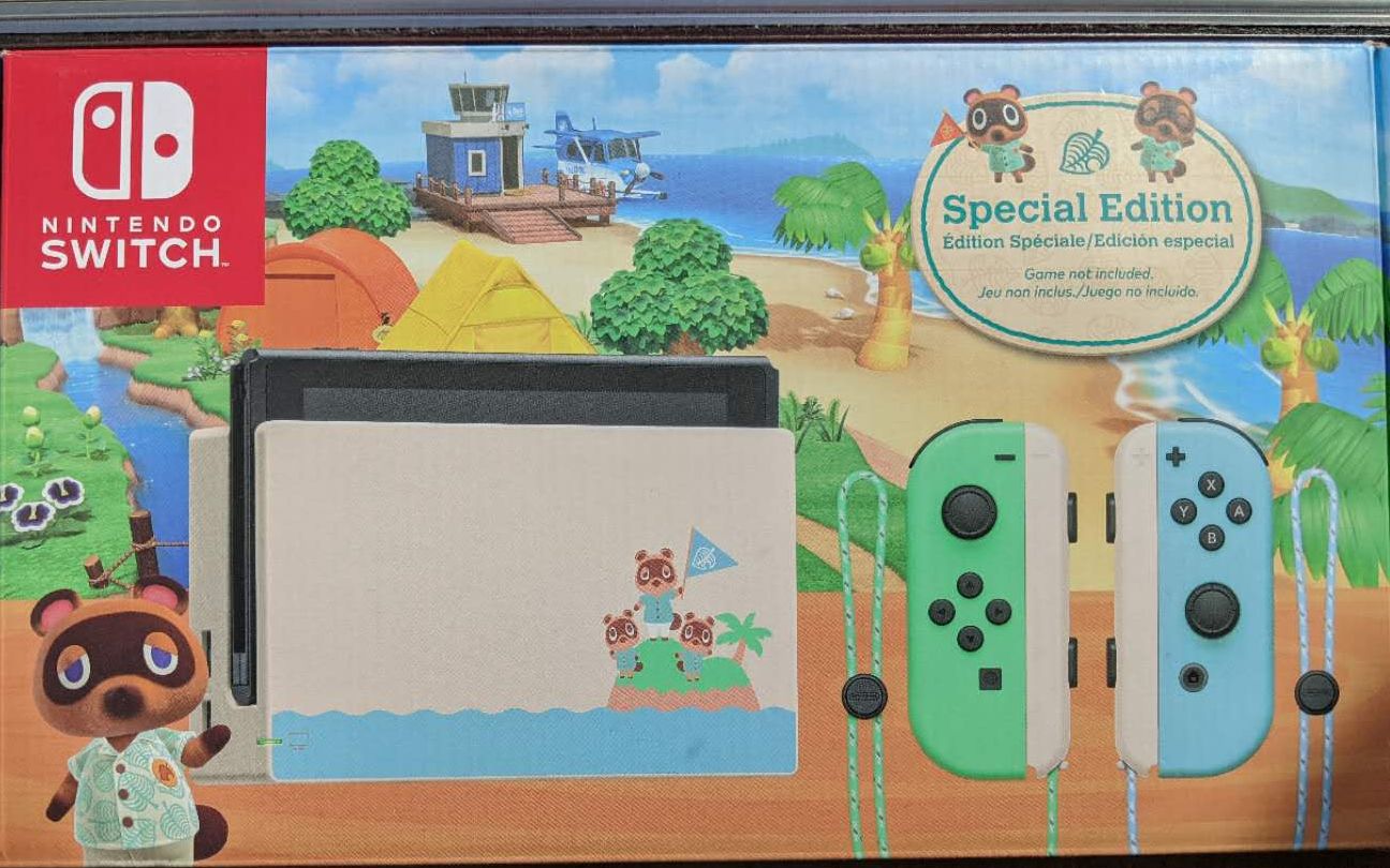 Switch特别版无人声开箱
