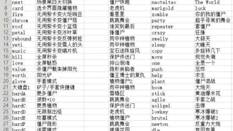 植物大战僵尸的指令β版