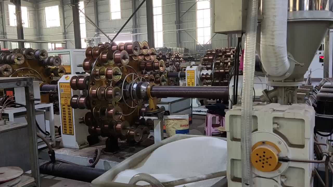 pe钢丝网骨架复合管规格型号 宇丰管业