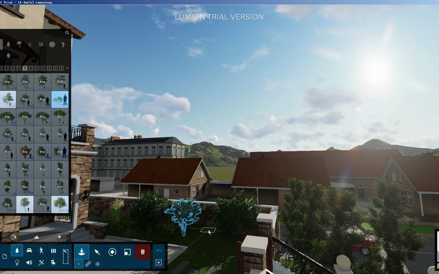 03-3-2第三章lumion实际案例制作-前花园景观配置