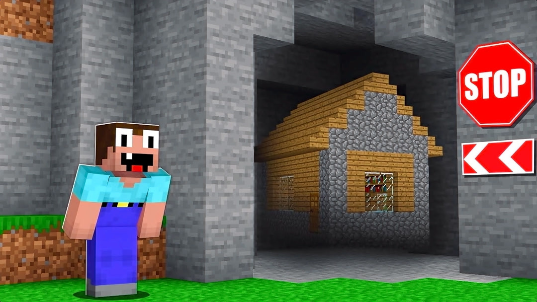 小梦的MC:菜鸟在洞穴里找到了秘密屋!在我的世界里