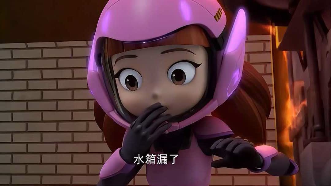 皮皮鲁安全特工队:校车发生交通事故,皮皮鲁及时赶到救了孩子们