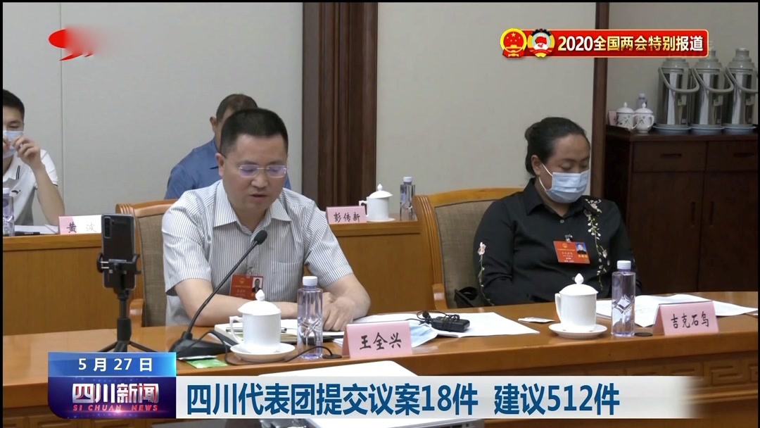 四川代表团提交议案18件 建议512件