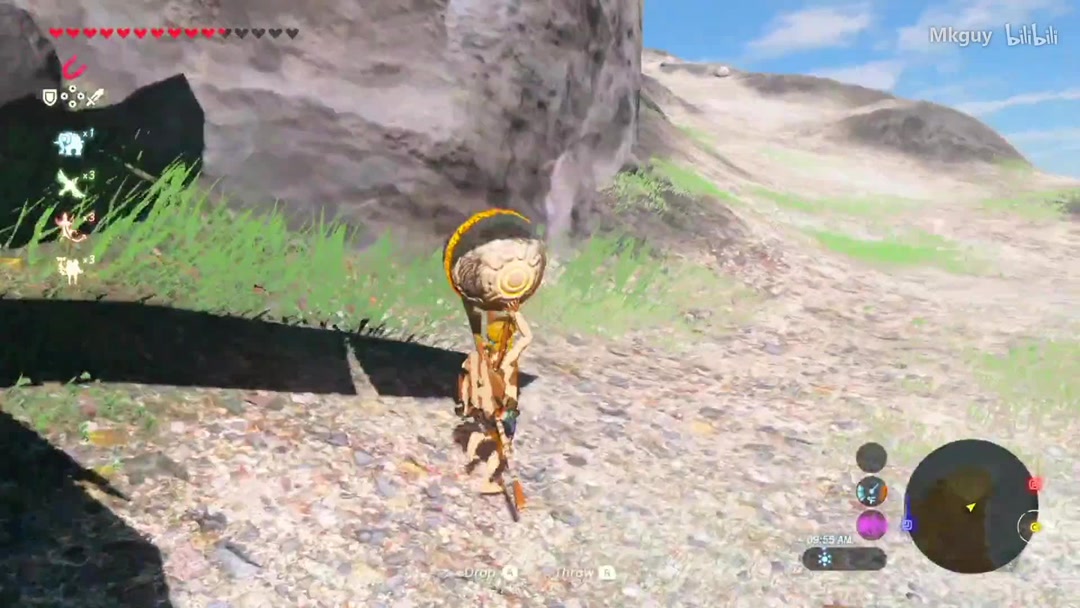 塞尔达传说荒野之息 荒岛求生耍赖玩法