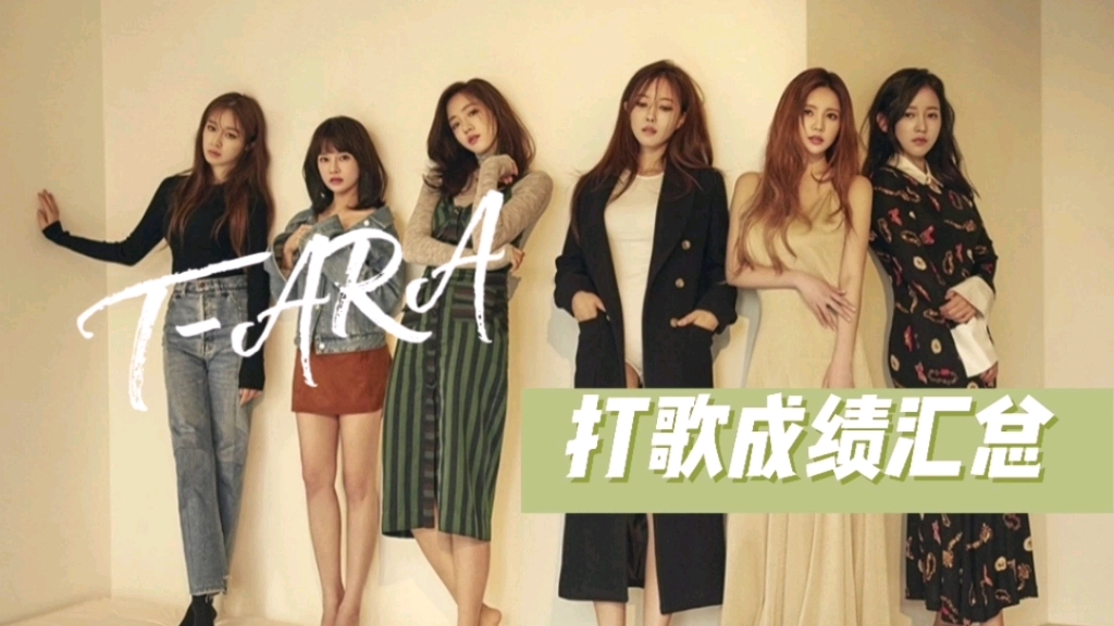 『T-ARA』出道至今打歌成绩汇总(含小分队)