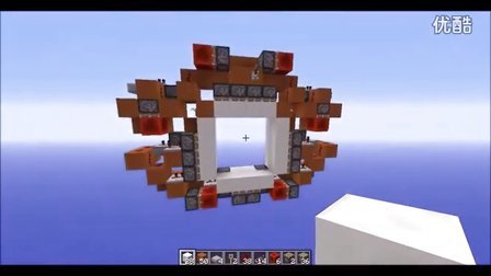 我的世界红石教程-4*4快速活塞门