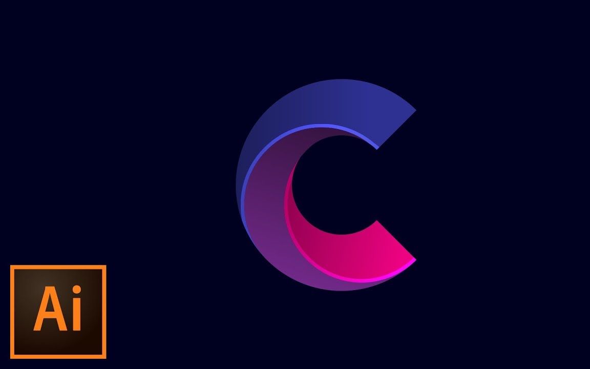 【AI】15分钟就能设计出如图所示的LOGO